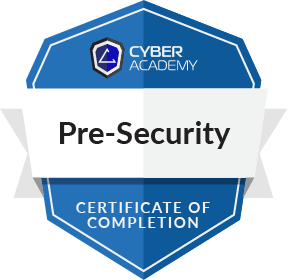 Certificate Pre-Security - ricyikada191722682955 - Cyber Academy Indonesia