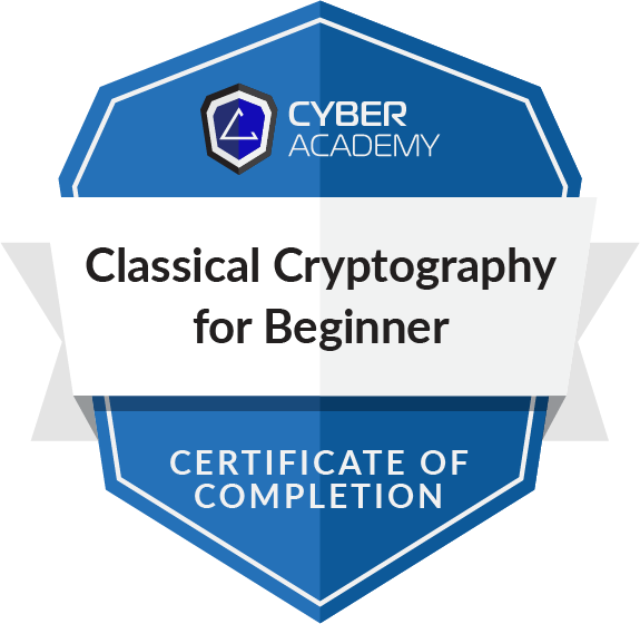 Certificate Classical Cryptography for Beginner - sigitadi - Cyber ...